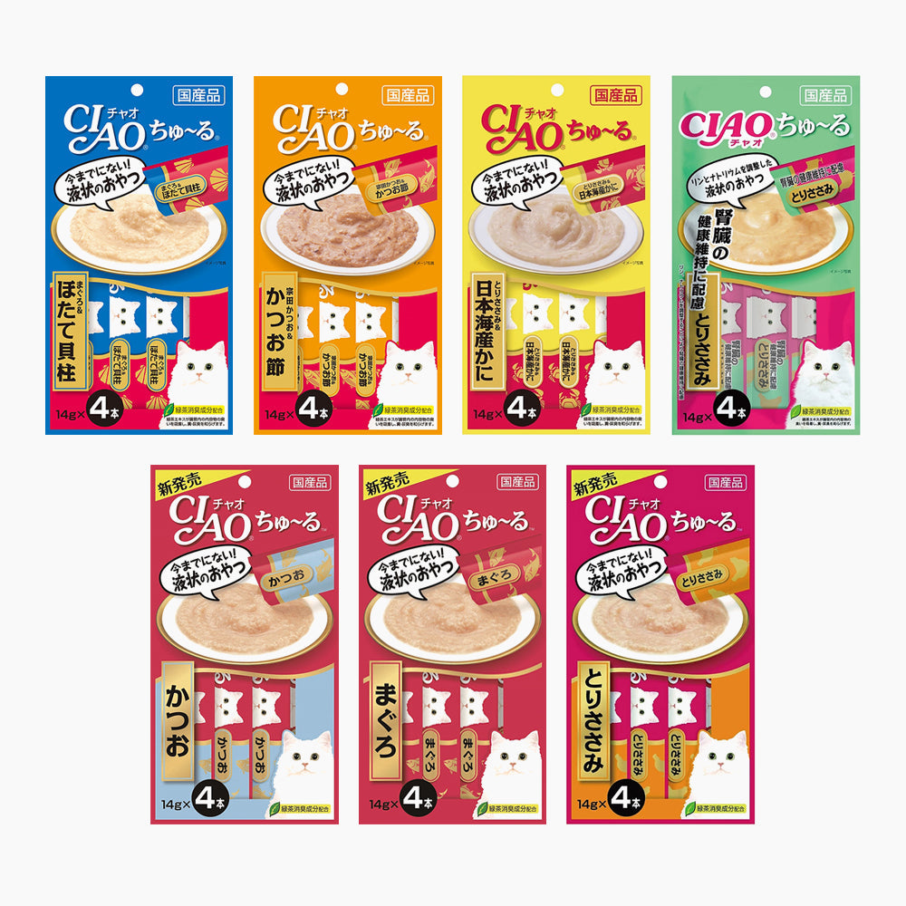 INABA CIAO Churu 🇯🇵 Classic Cat Sticks Treats – MELLO